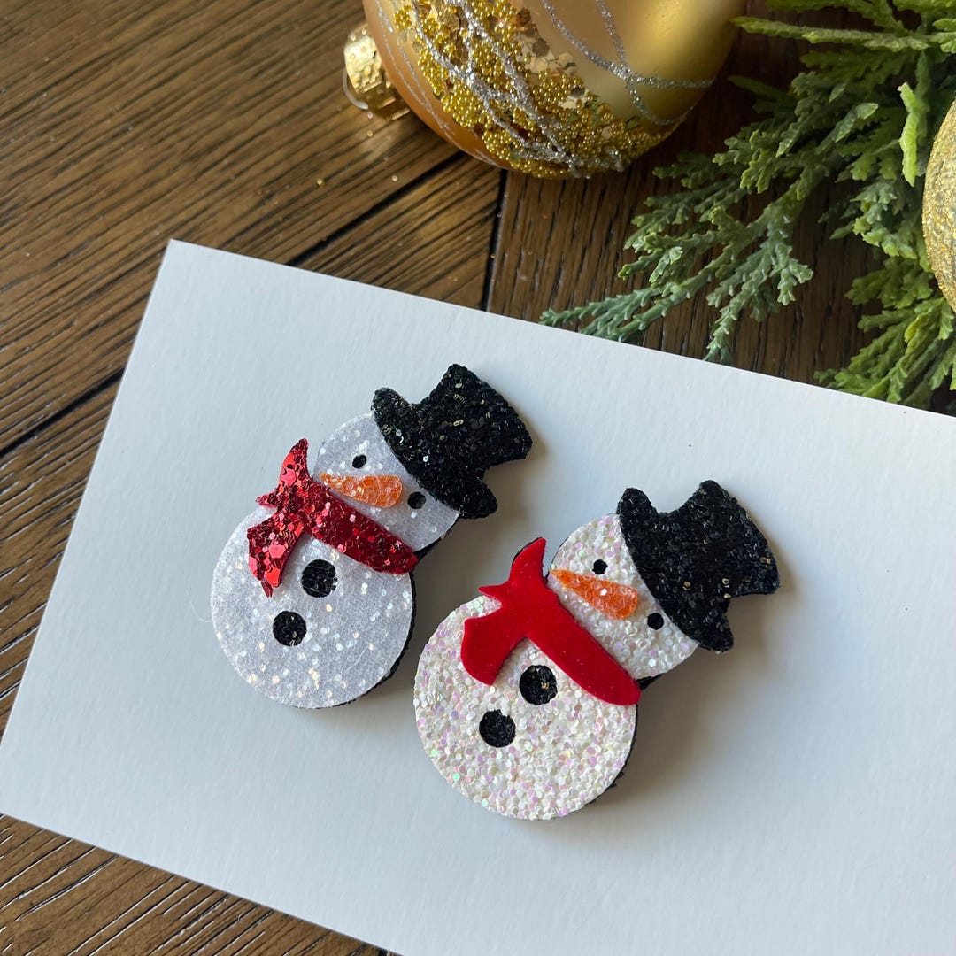 Snowman Christmas Snap Clip, Christmas Snap Clip, Christmas Gift for ...