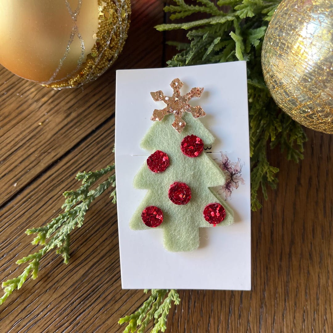 Christmas Tree Snap Clip, Christmas Gift for Girls, Girls Snap Clip ...