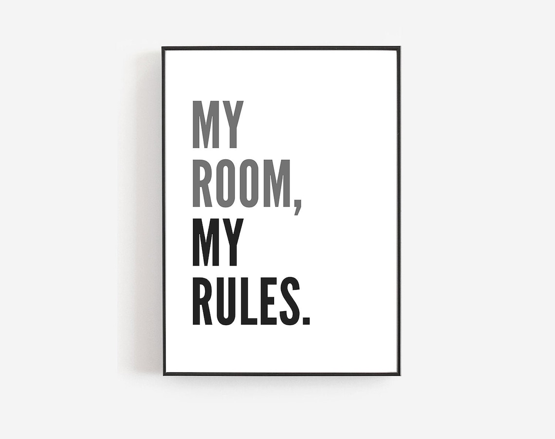 My Room My Rules, Teenage Room, Childen Room, Teens Room Decor, Dorm ...