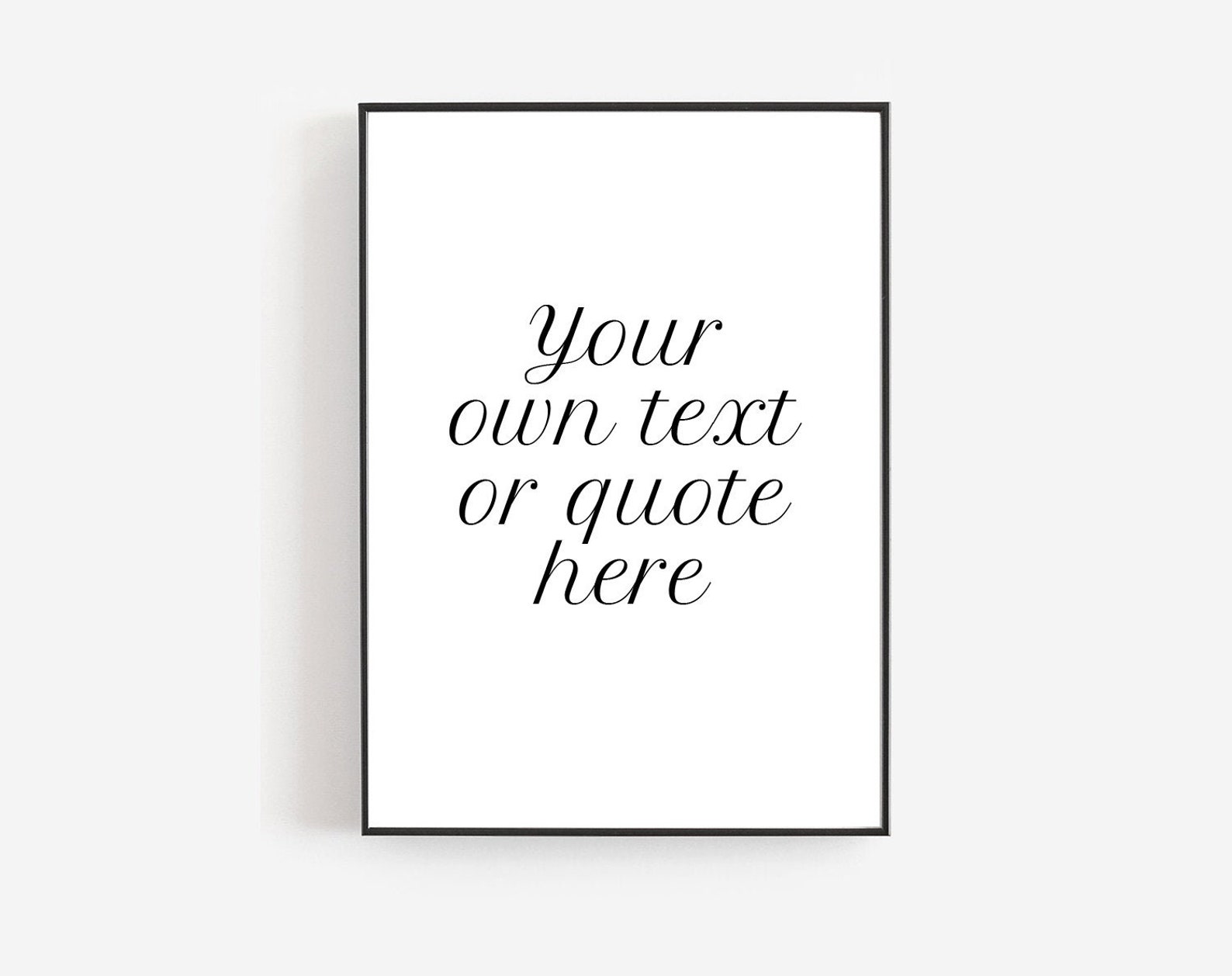 ANY QUOTE or TEXT, Custom Order, Printable Quotes, Download, Bible ...