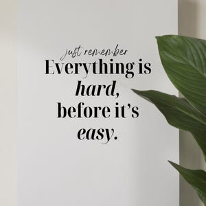 Overcoming Challenges Printable Art | Motivation to Keep Going Through ...