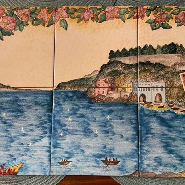 Italian Tile Mural - Etsy