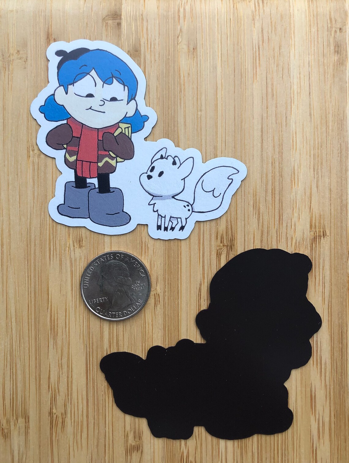 Baby Hilda and Twig Magnet - Etsy