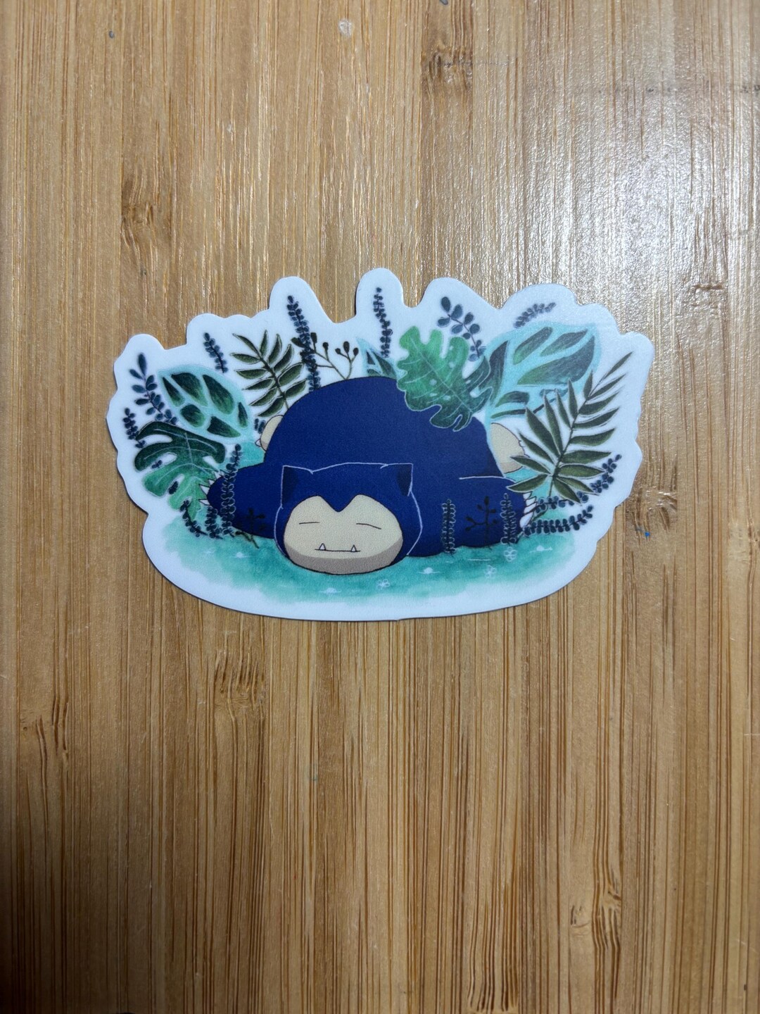 Die Cut Succulent Snorlax Sticker (size 3″ × 1.92″ Inches) - Etsy