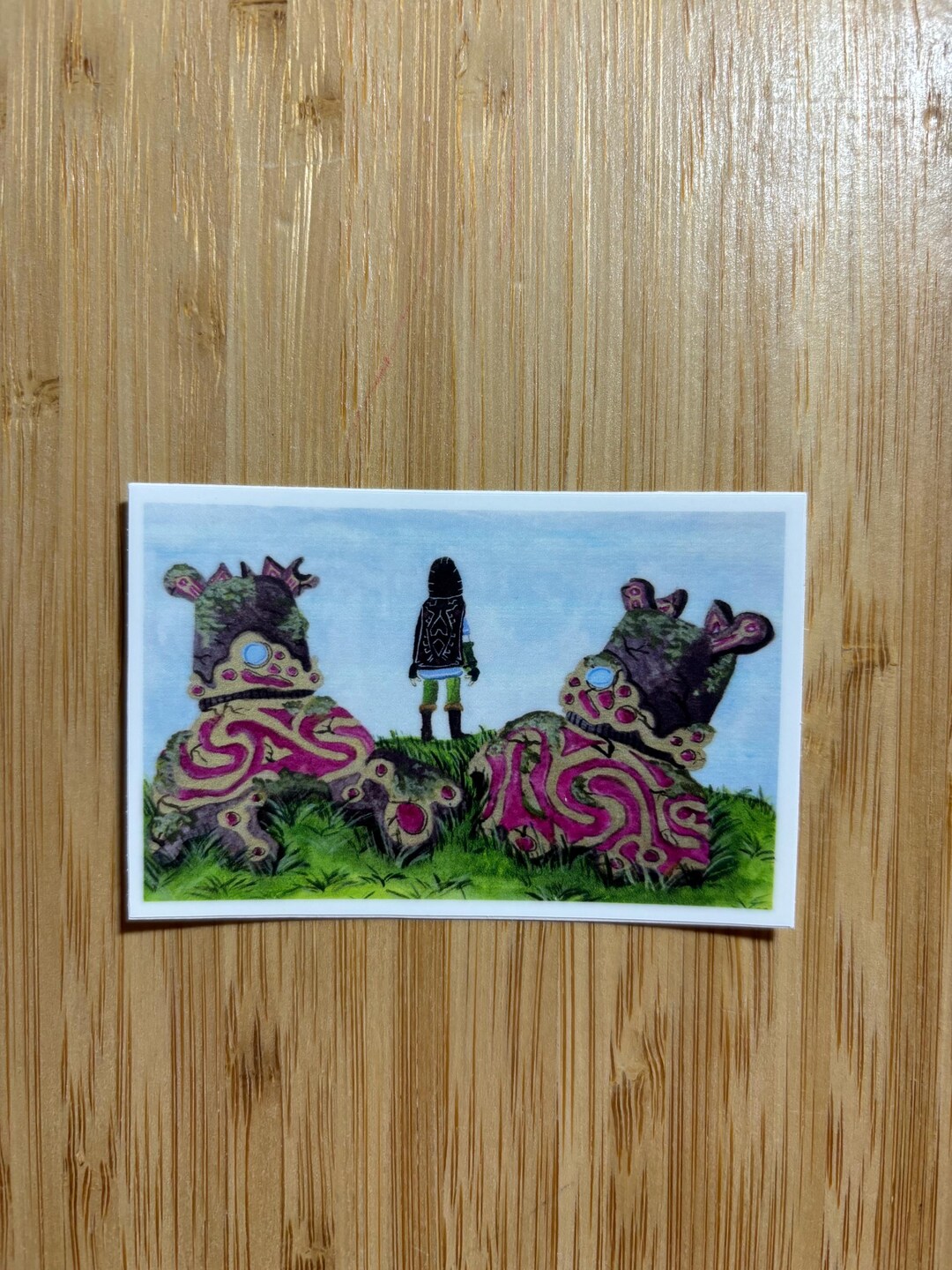 Rectangle Zelda Breath of the Wild Stickers (size 3 X 1.77 Inches) - Etsy