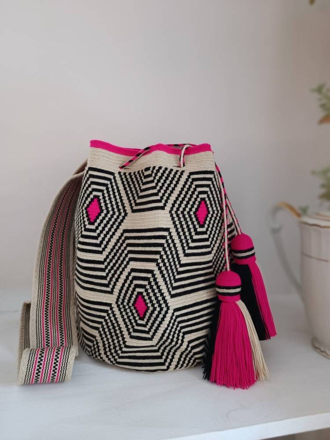 Sac Mochila Wayùu De Un Fil Unique Dessin Traditionnel Wayùu - Etsy
