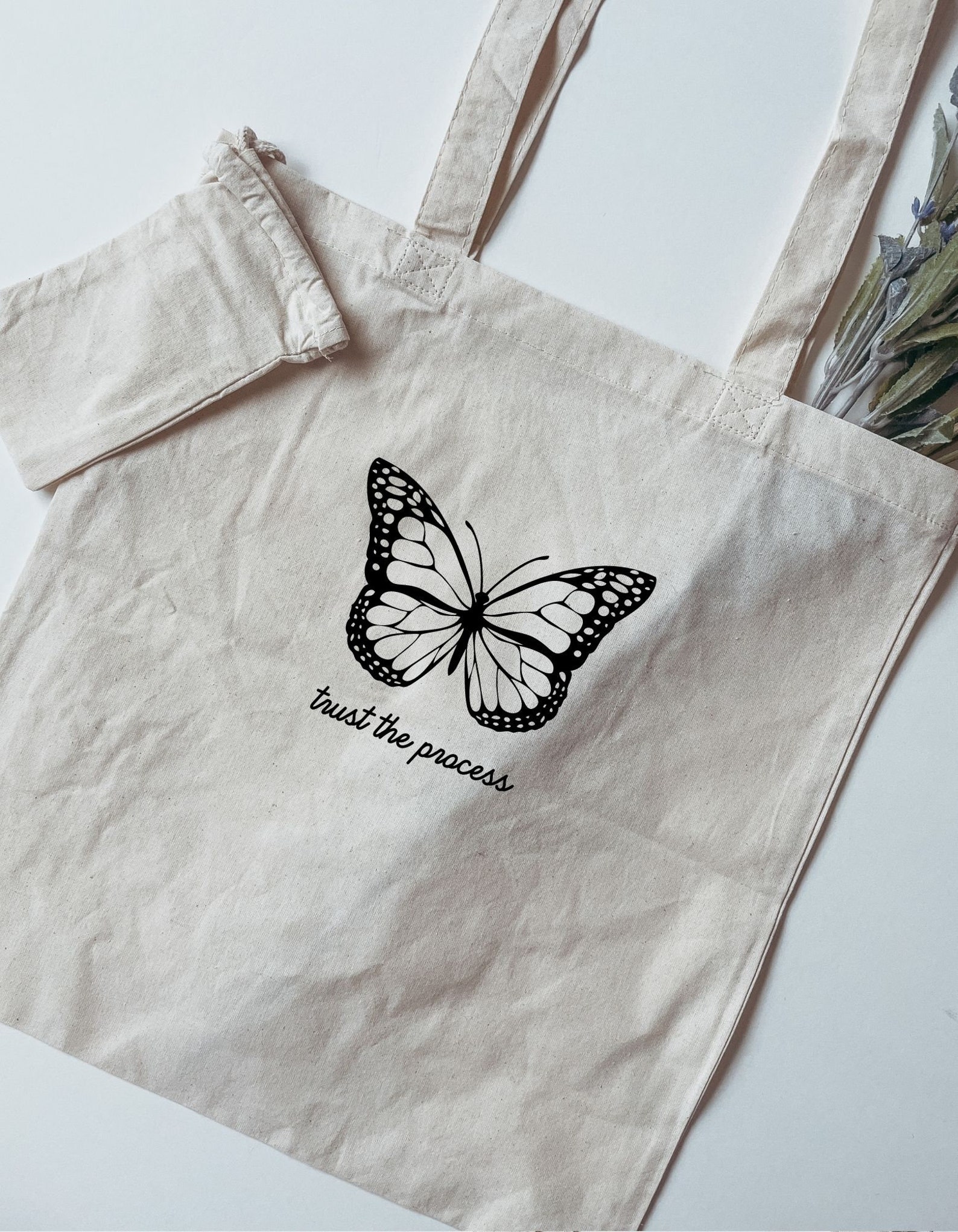 Butterfly Tote Bag Butterflies Tote Butterflies Canvas Tote | Etsy