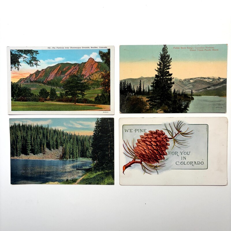 Colorado Postcards - Etsy