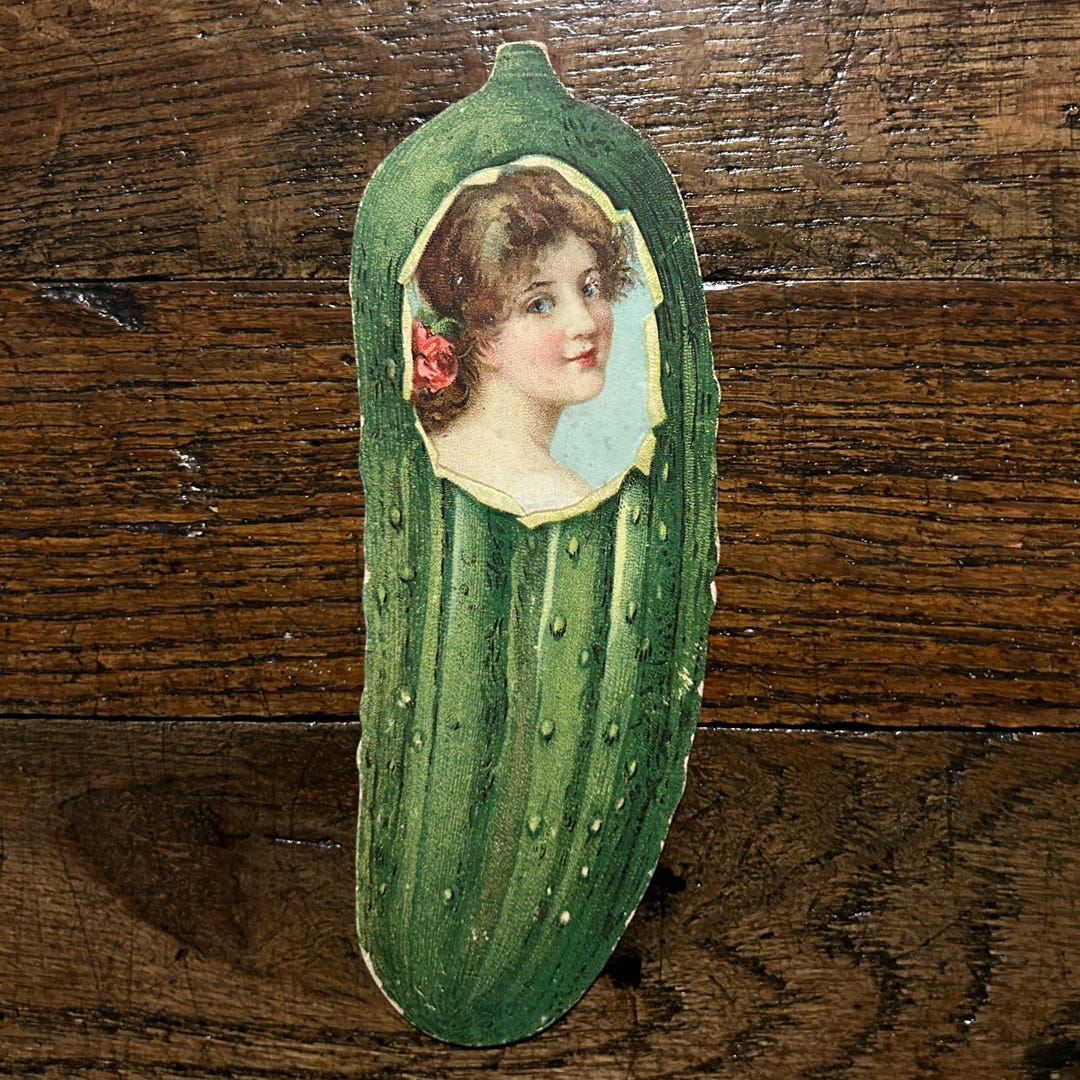 1904 Heinz Pickle Lady Bookmark: Antique World's Fair Advertising - Etsy