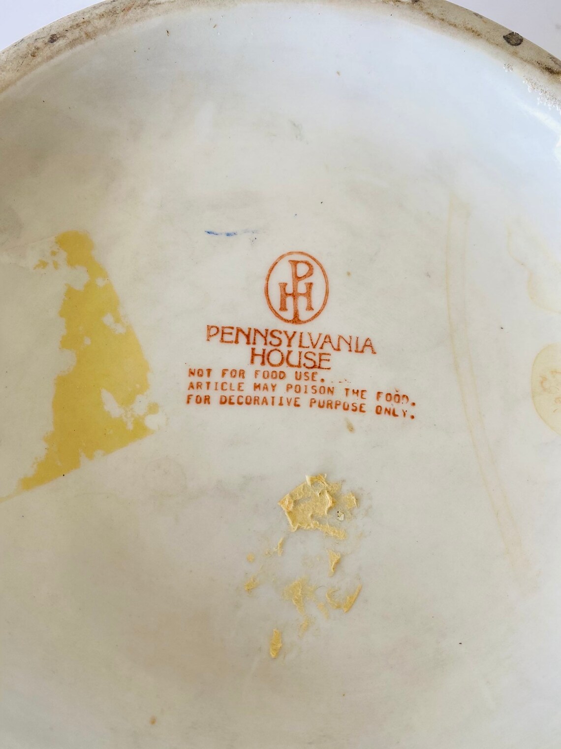 Large Vintage Chinese Punch Bowl Vintage Handmade Hand - Etsy