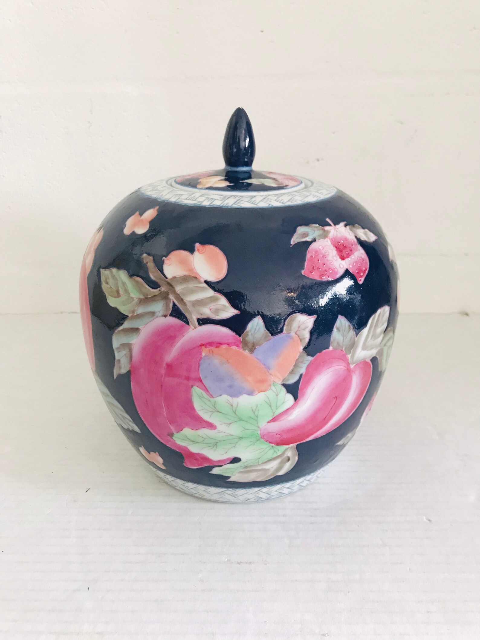 Chinese Porcelain Ginger Jarhand Painted Porcelain Fruit - Etsy