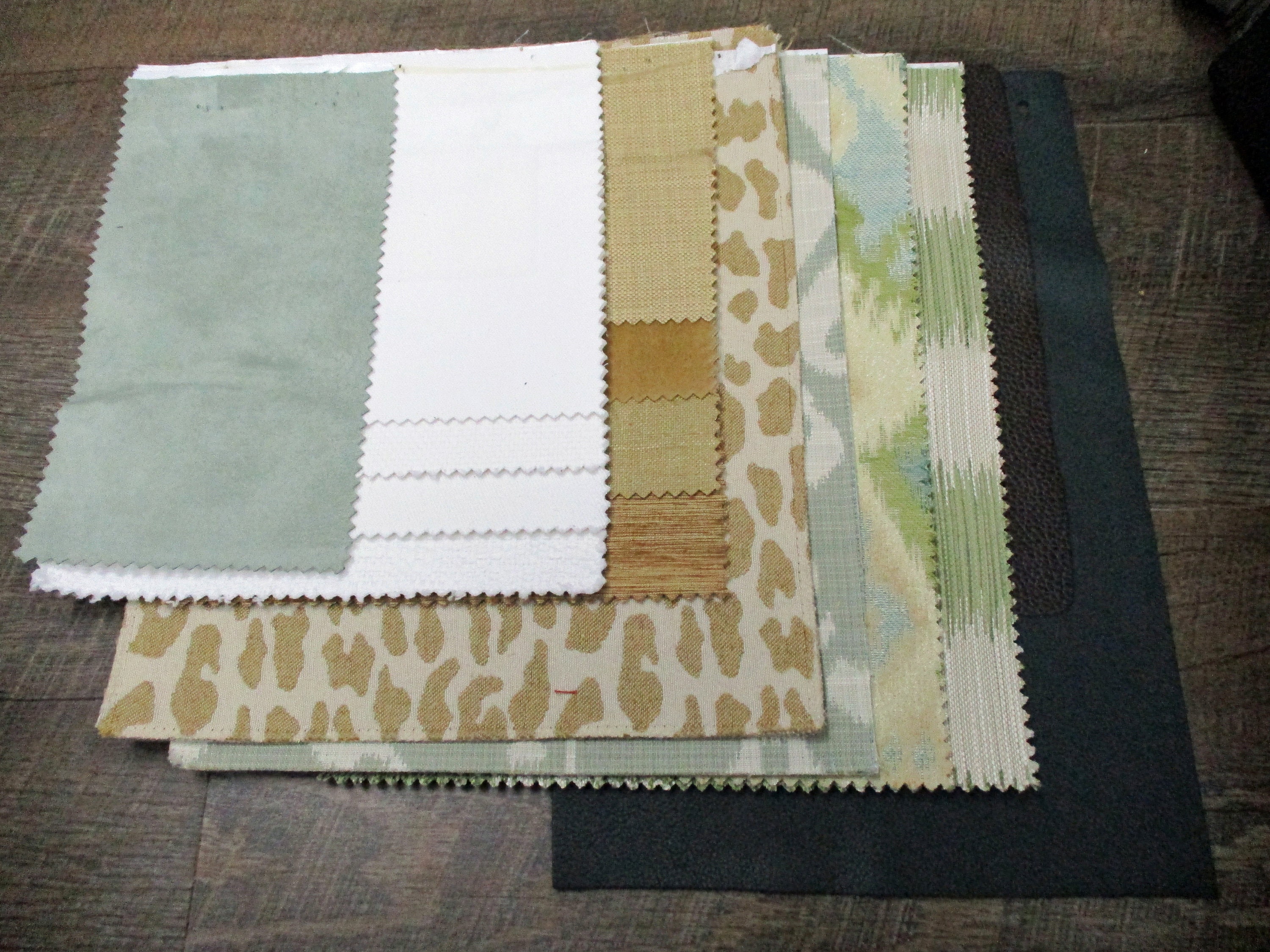 Leather and Upholstery Fabric Sample Kit - Etsy