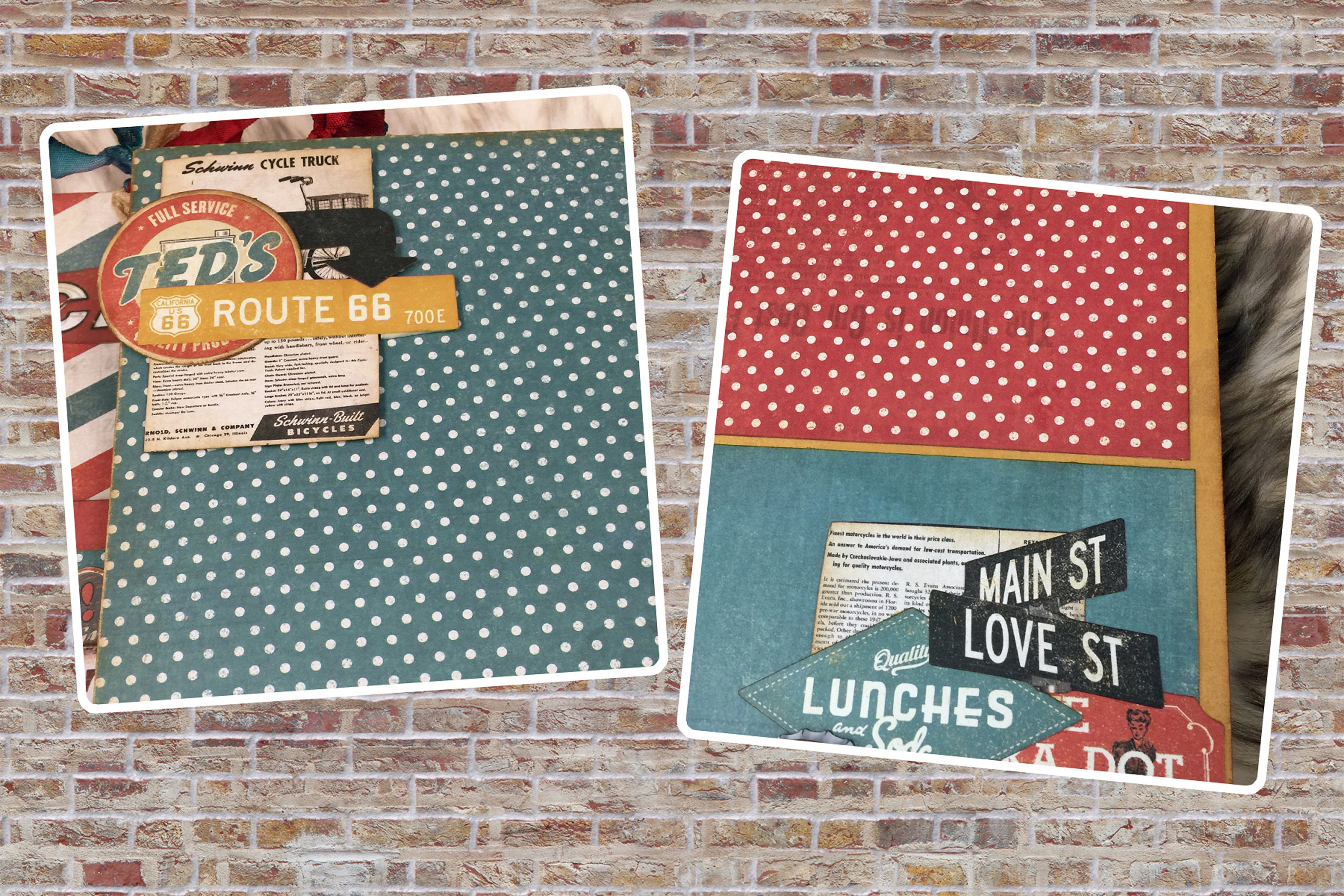 Retro 1950's Mini Album - Etsy