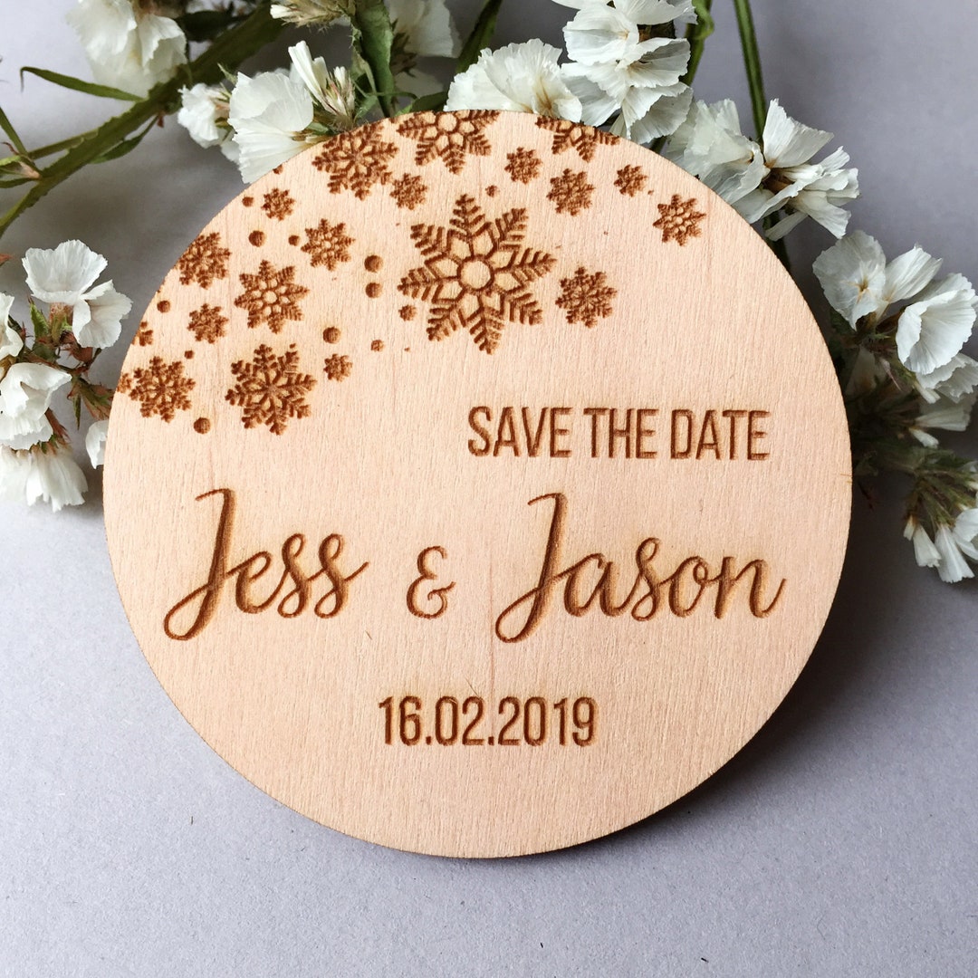 Personalized Save the Date Magnet, Save Our Date, Save the Date With ...
