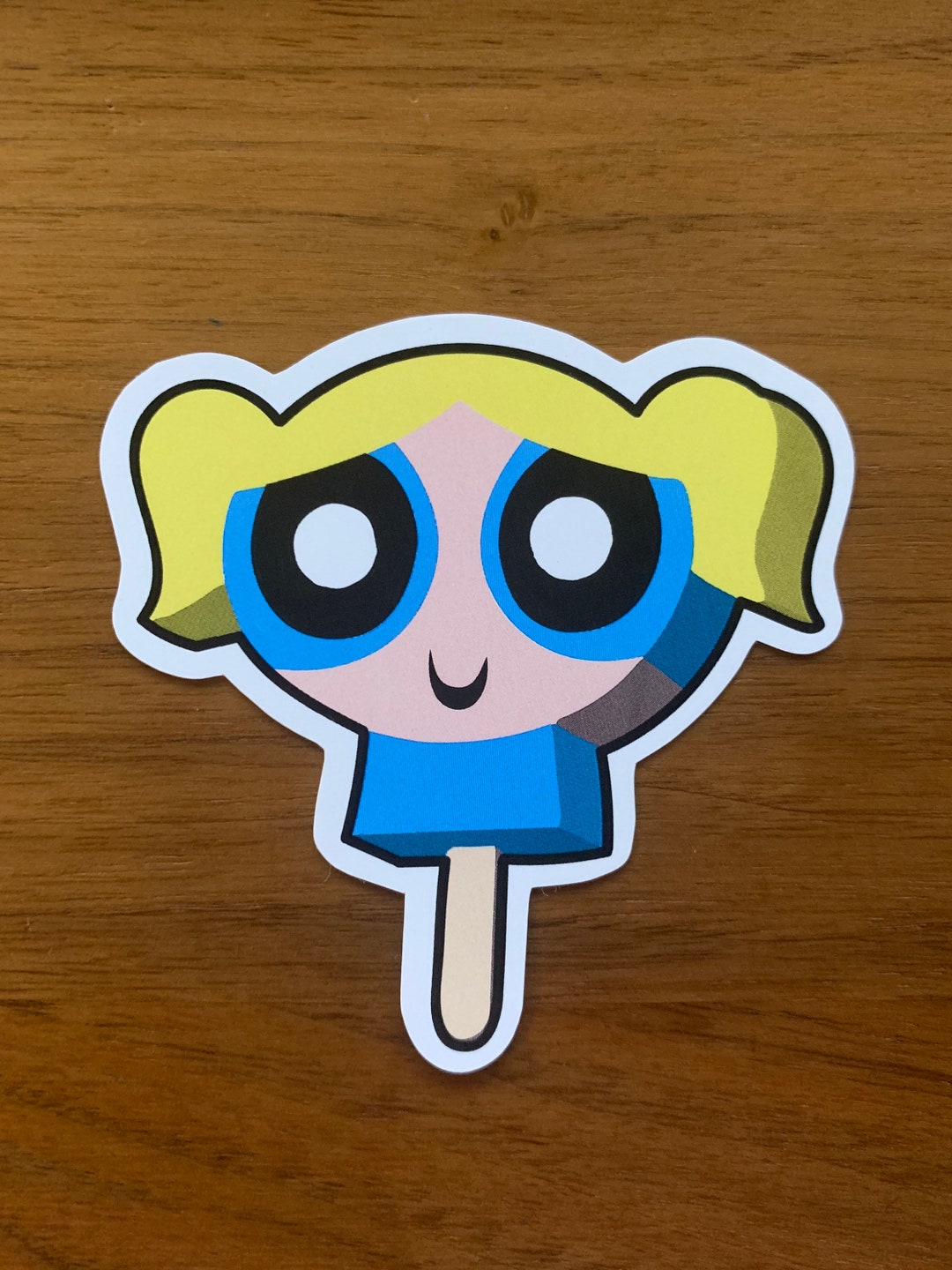 PPG Bubbles Ice Cream Bar Vinyl Sticker for Laptops, Bottles ...