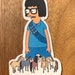 Tina Belcher With Ponies 3 Inch Vinyl Sticker for Flasks - Etsy