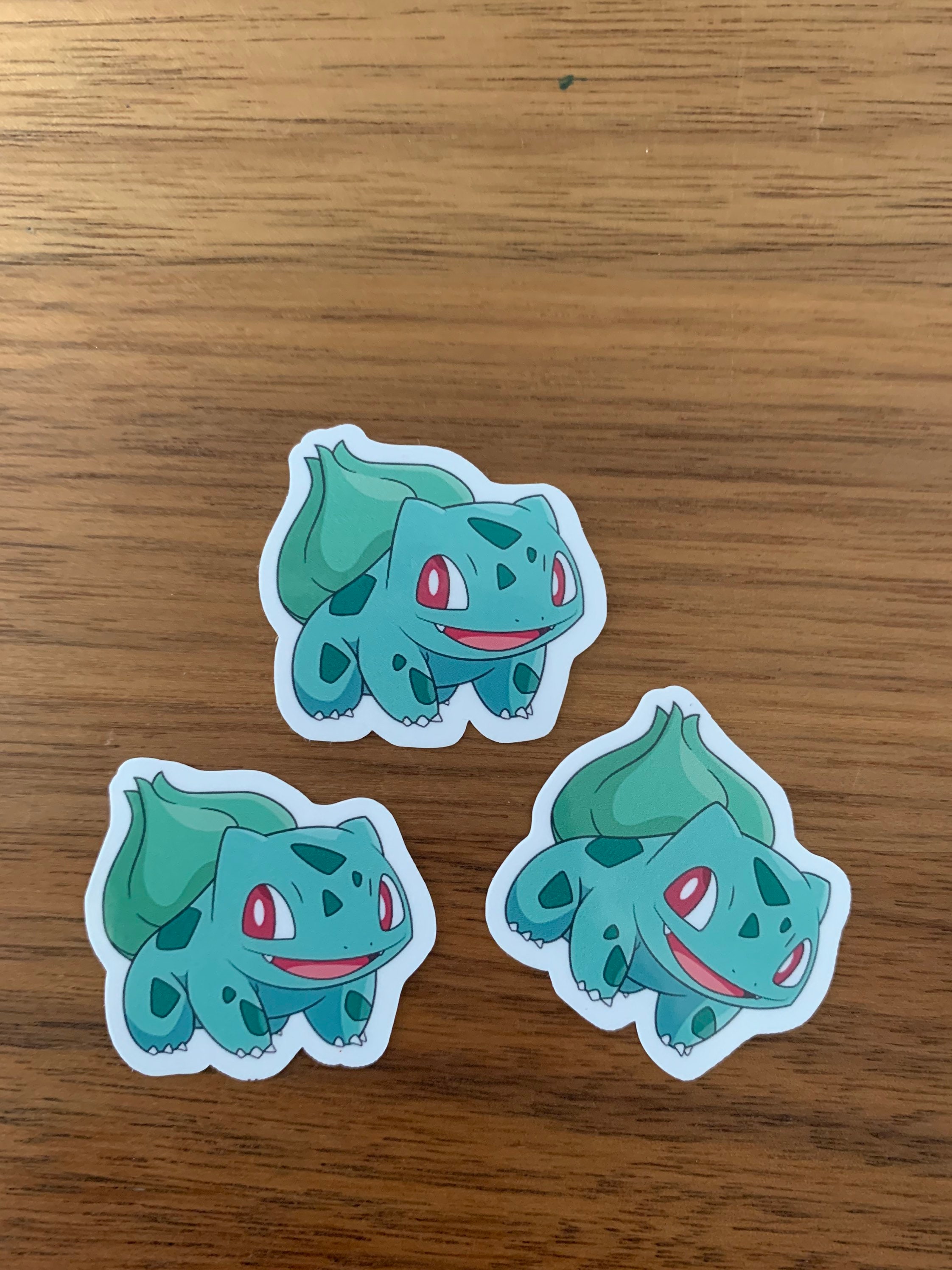 Pokémon Bulbasaur Tiny Vinyl Sticker 1 Inch for Flasks - Etsy Australia