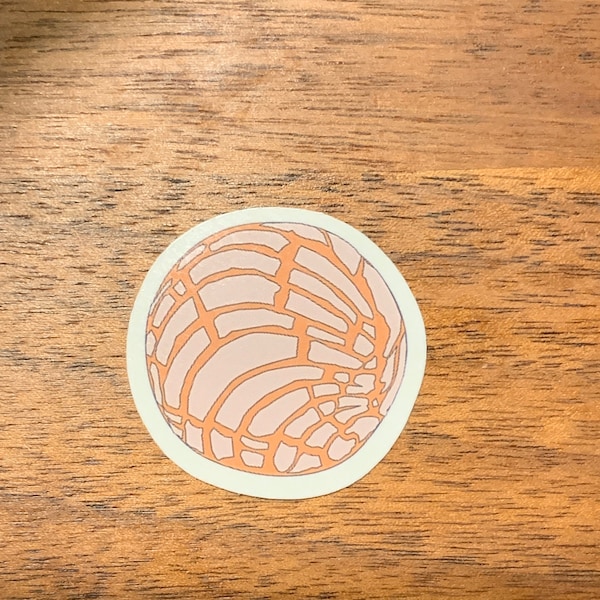 Mexican Concha Sticker - Etsy