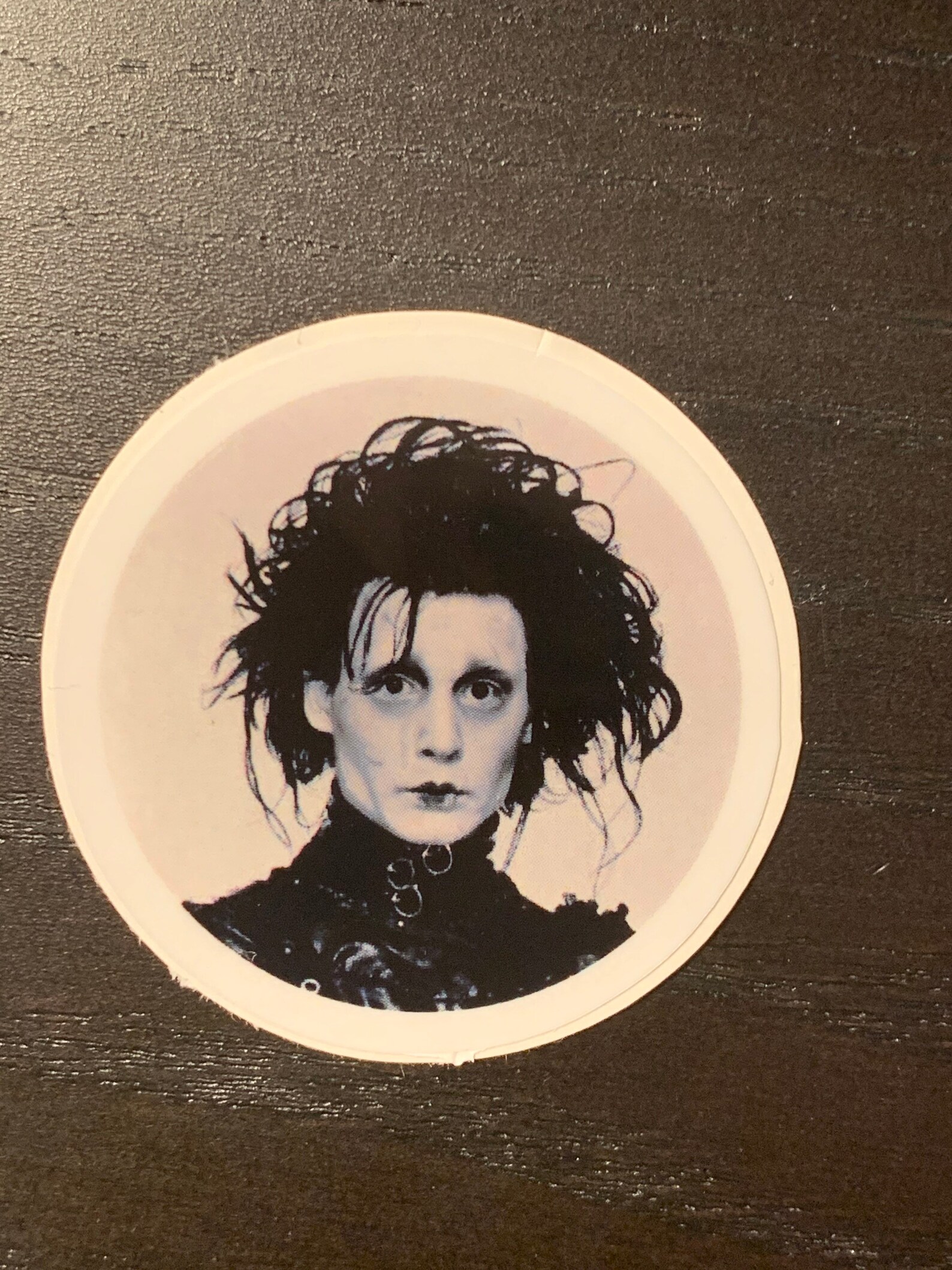 Edward Scissorhands Waterproof Vinyl Sticker 1.5 Inches Width | Etsy