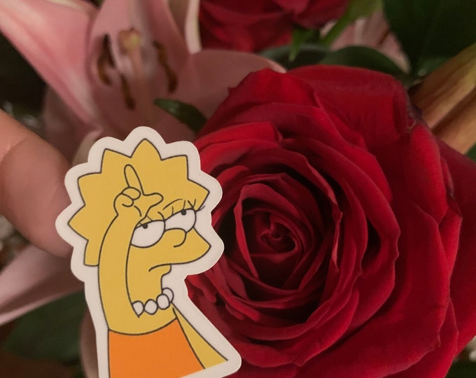 Mini Lisa Loser Meme Vinyl Sticker 1.5” for Laptops & Water Bottles ...