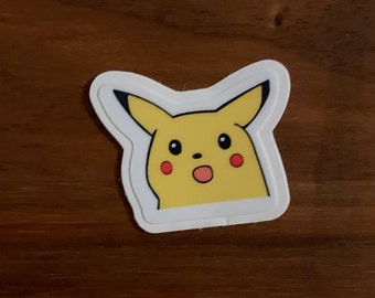 Surprised Pikachu - Etsy