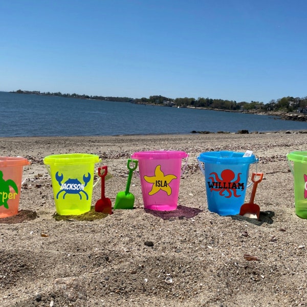 Beach Pail - Etsy