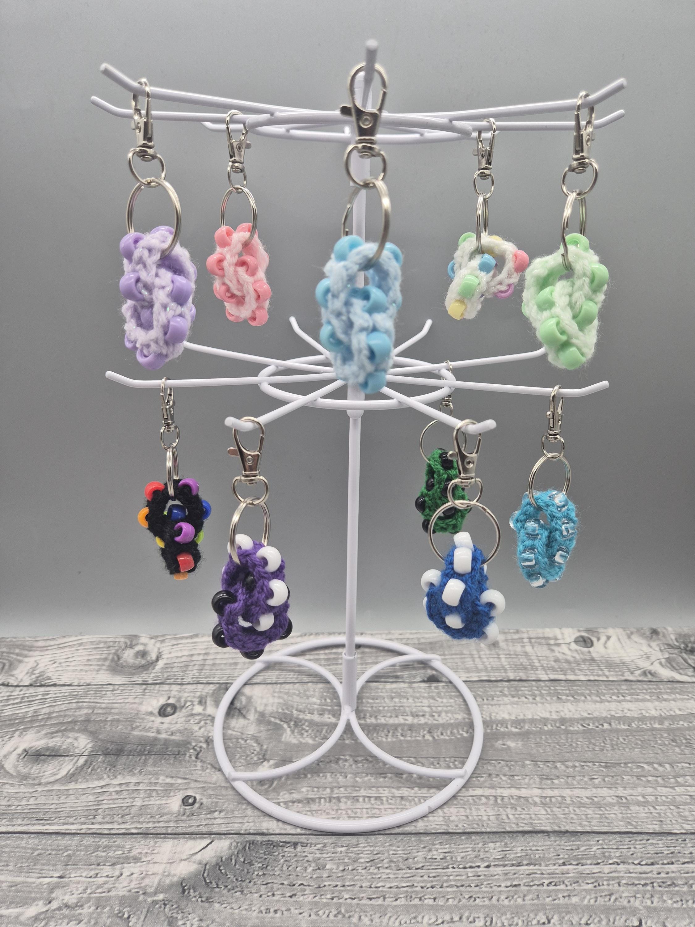 Fidget Keyrings Crochet Pattern: 5 Styles (PDF Digital Download) - Etsy UK