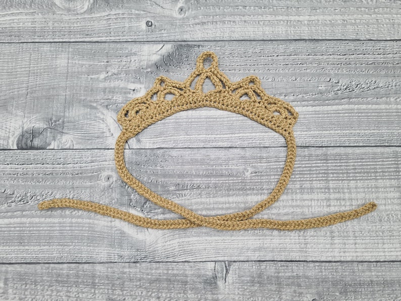 Crochet Tiara Pattern: Queen Princess Crown (PDF Digital Download) - Etsy