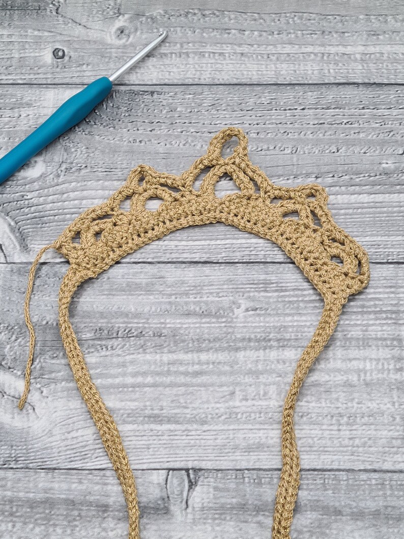 Crochet Tiara Pattern: Queen Princess Crown (PDF Digital Download) - Etsy Ireland