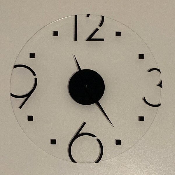 Acrylic Clock - Etsy