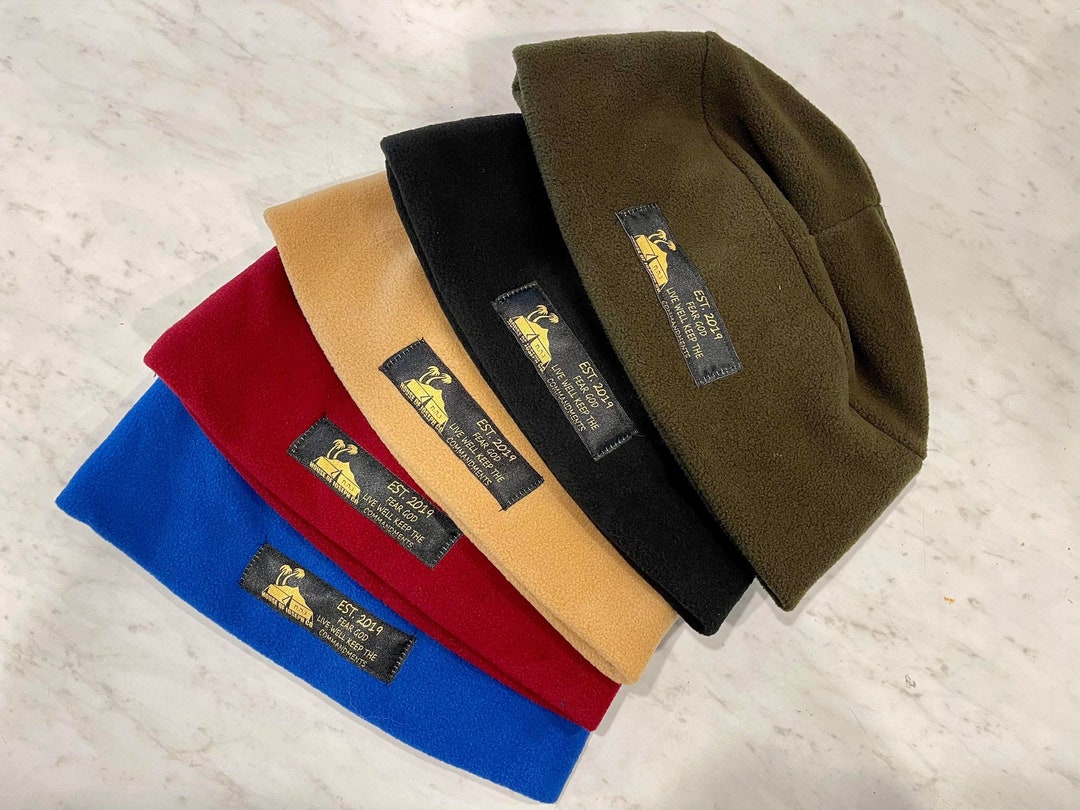 Hebrew Israelite HOJC Military Style Fleece Cap/beanie One Size Fits ...