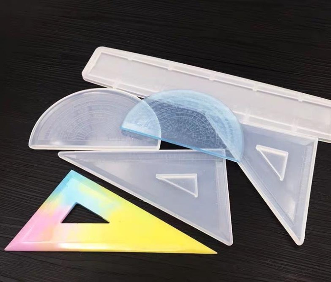 Ruler Resin Mold Silicon Resin Mold Resin Silicone Mold Transparent ...