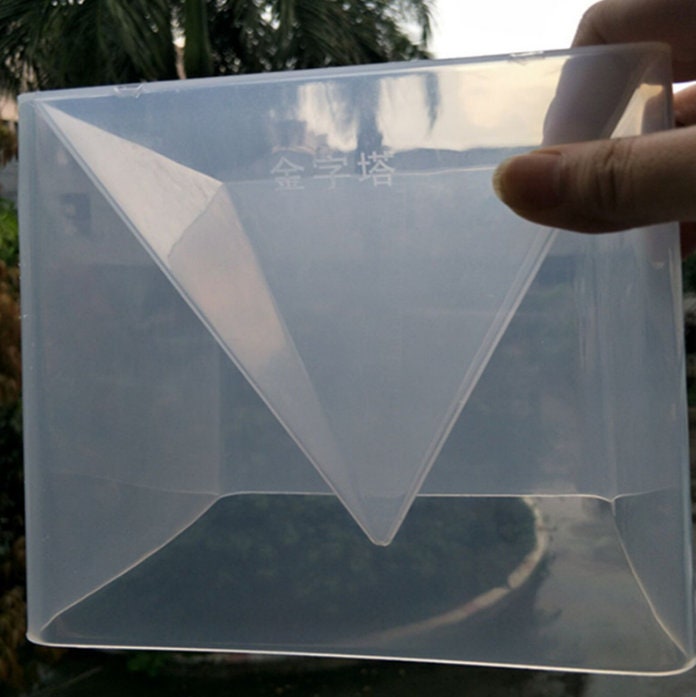New Pyramid Shape Silicon Mold- DIY Silicone Mold - Resin Silicon Mold ...