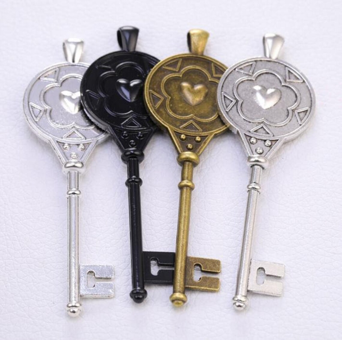 25mm Key Pendant Blanks-1'' Round Cabochon Trays-key - Etsy