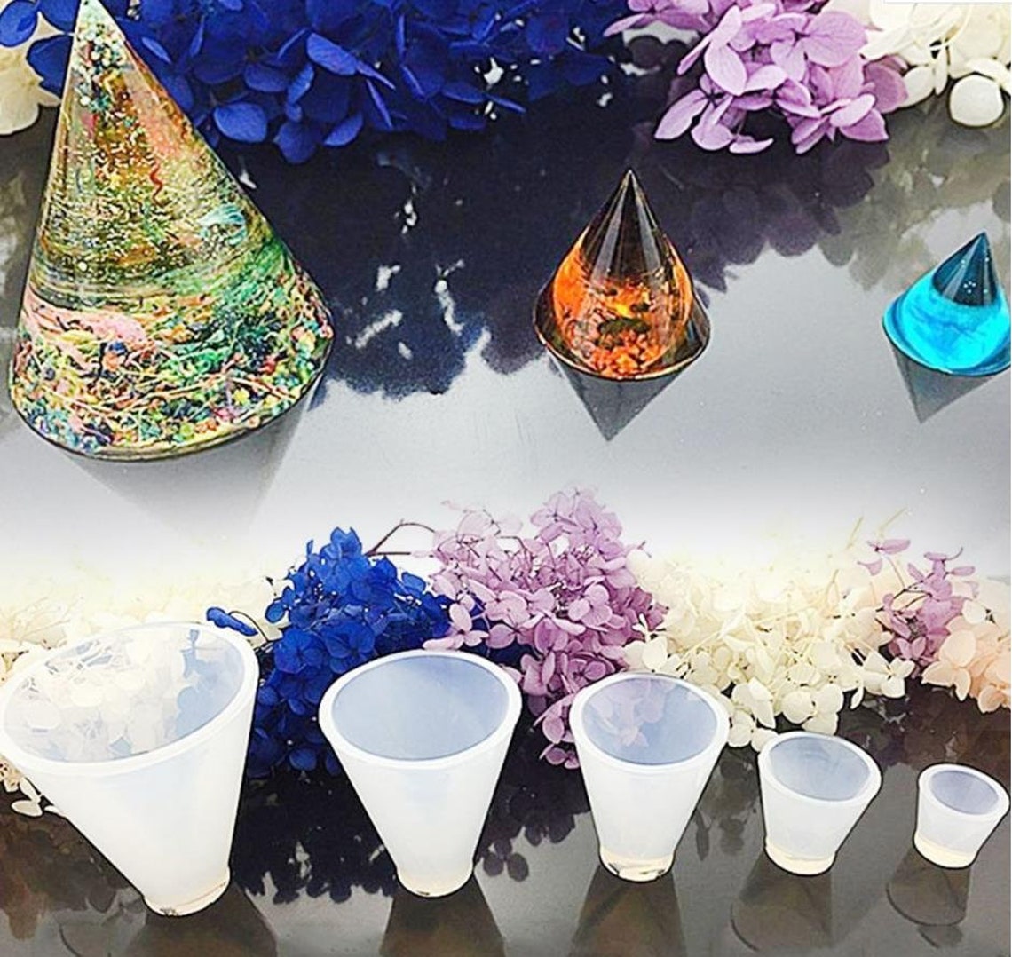 Circular Cone Silicone Mold DIY Silicone Mold Resin Silicon - Etsy