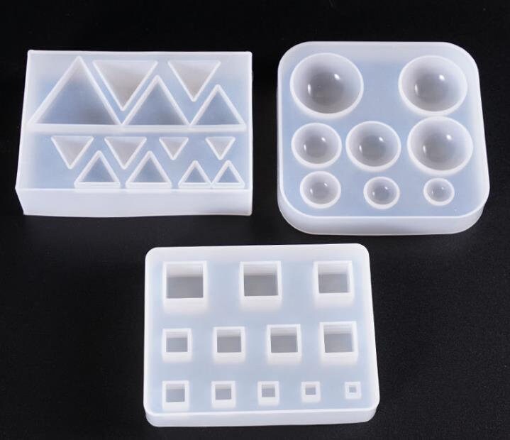 1 Piece Square/round/triangle Silicone Mold DIY Silicone Mold - Etsy
