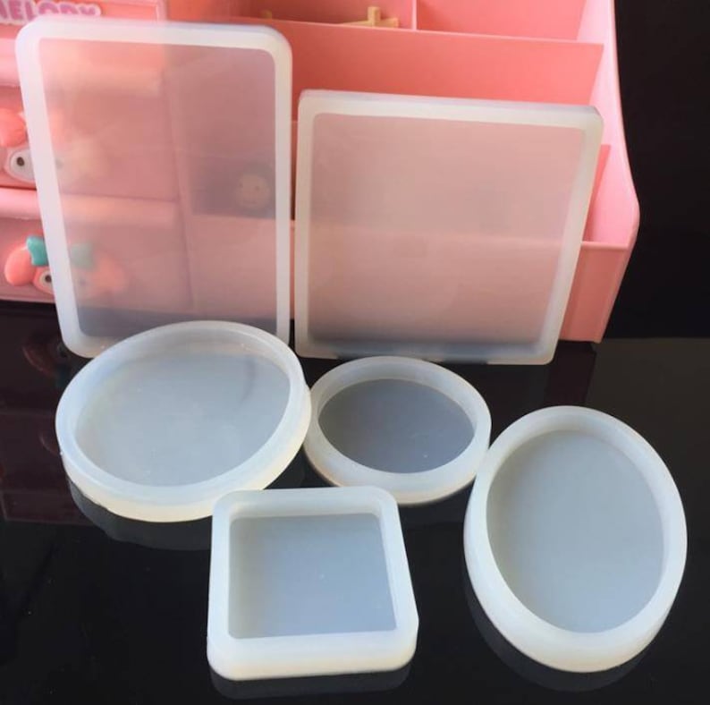 1pc Square Round Oval Rectangle Scrapbooking Silicone Mold - Etsy