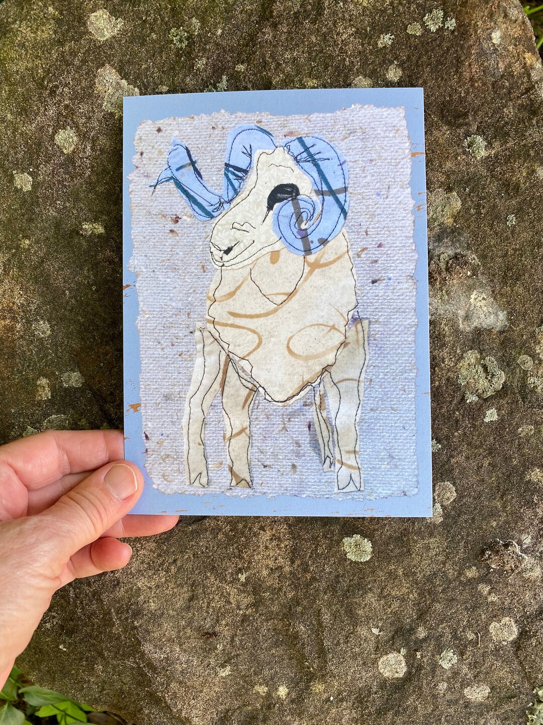 UNC Rameses, 5x7 Postcard of Tarheel Mascot. Perfect for Carolina Fans ...