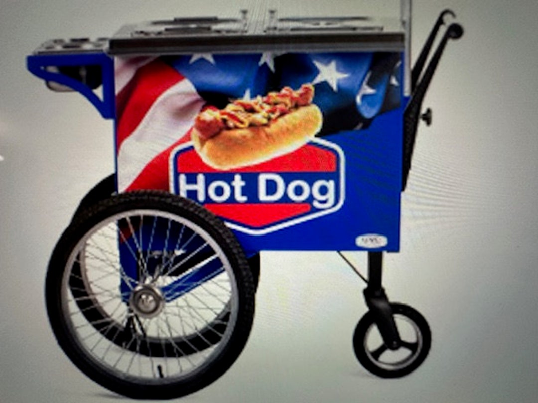 HOT DOG ELECTRIC Cart Electric Hot Dogs Cart Electric Push Cart Hot Dog ...