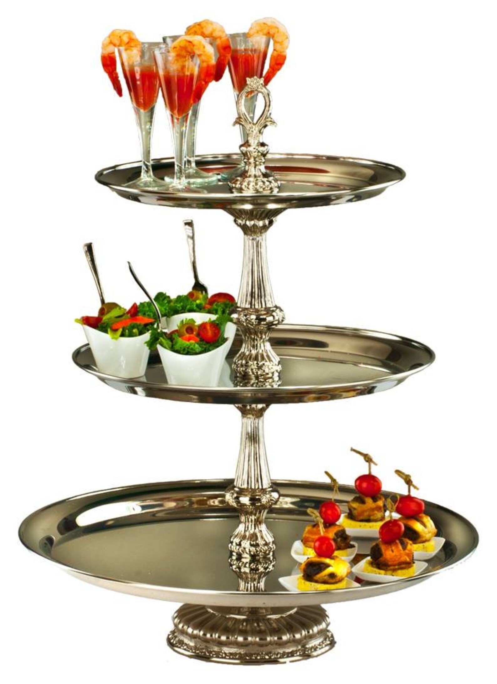 Three-tier Buffet Stand, Display Stand, Trays, Decor Trays, Buffet ...