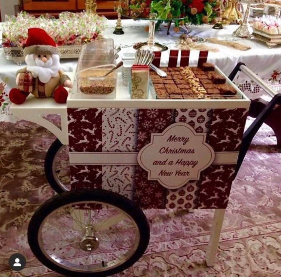 Display Cart in White Versatile Adaptable to Any Event Comes - Etsy UK