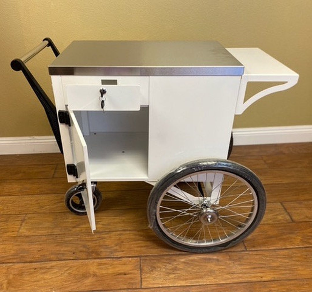 BRANDING DISPLAY CART Multiuse Cart Party Cart Favors Cart Samples Bar ...