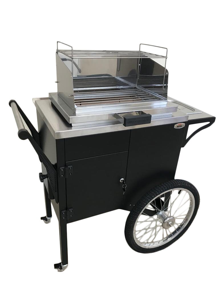 BBQ VENDOR CART Concession Carts Bbq Cart Push Carts Party Cart Bbq ...