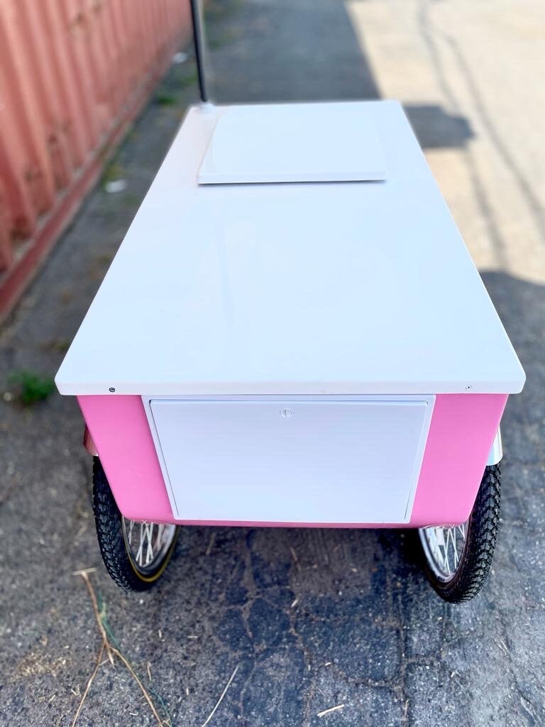 PINK BARBIE CART Ice Cream Barbie Cart Catering Carts Barbie Push Cart ...