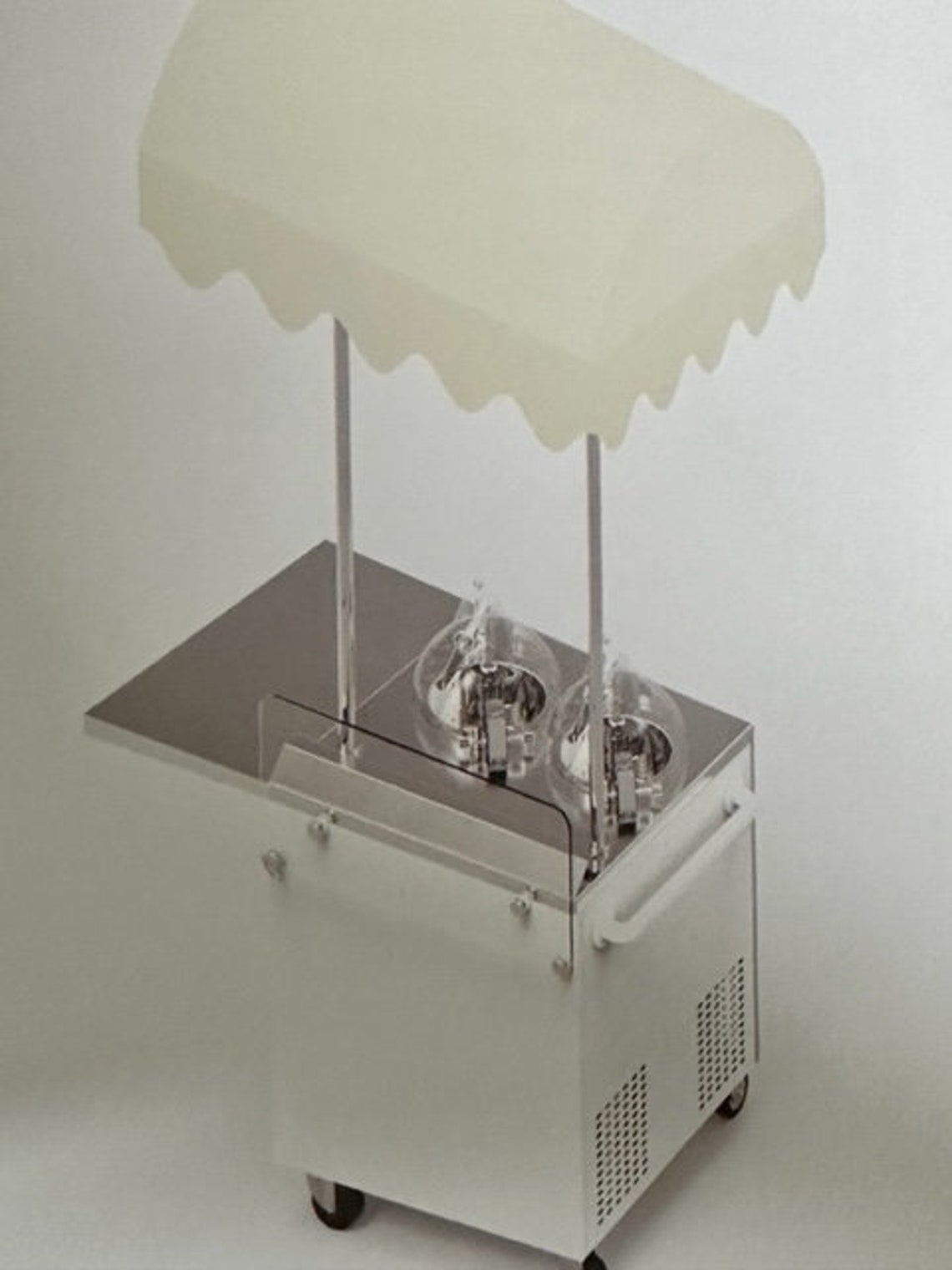 GELATO MAKER CART Mobile Gelato Stand Mobile Fresh Gelato Stand Churn ...