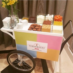 DISPLAY CART Candy Cart Display Push Cart Display Cart Merchandising ...