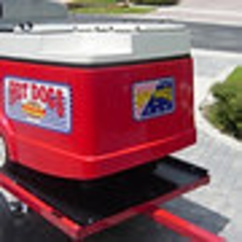 TRAILER for PUSH CART. Trailers Push Carts Catering Fairs - Etsy