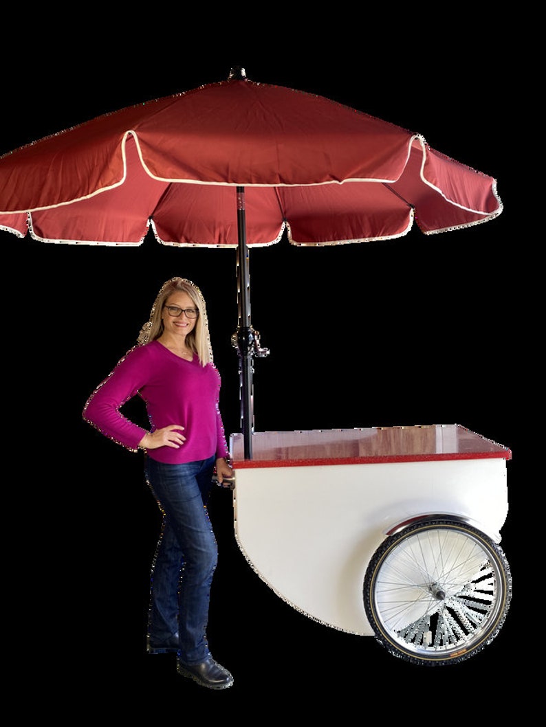 BAR CART Beverage Cart Beer Cart Display Vending Cart Vendors Cart Push ...