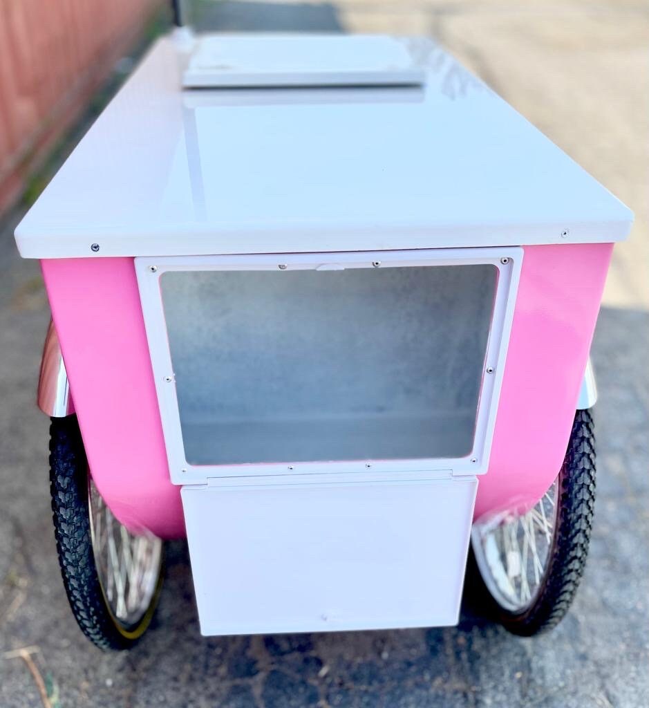 PINK BARBIE CART Ice Cream Barbie Cart Catering Carts Barbie Push Cart ...