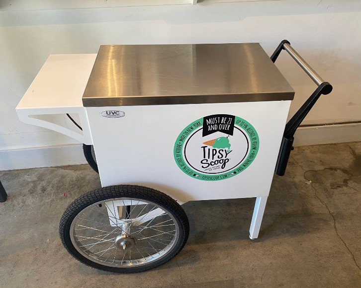 DISPLAY CART Candy Cart Display Push Cart Display Cart Merchandising ...